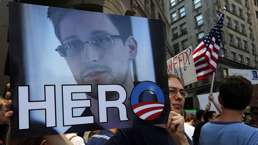 Edward Snowden voted euronews Person of 2013