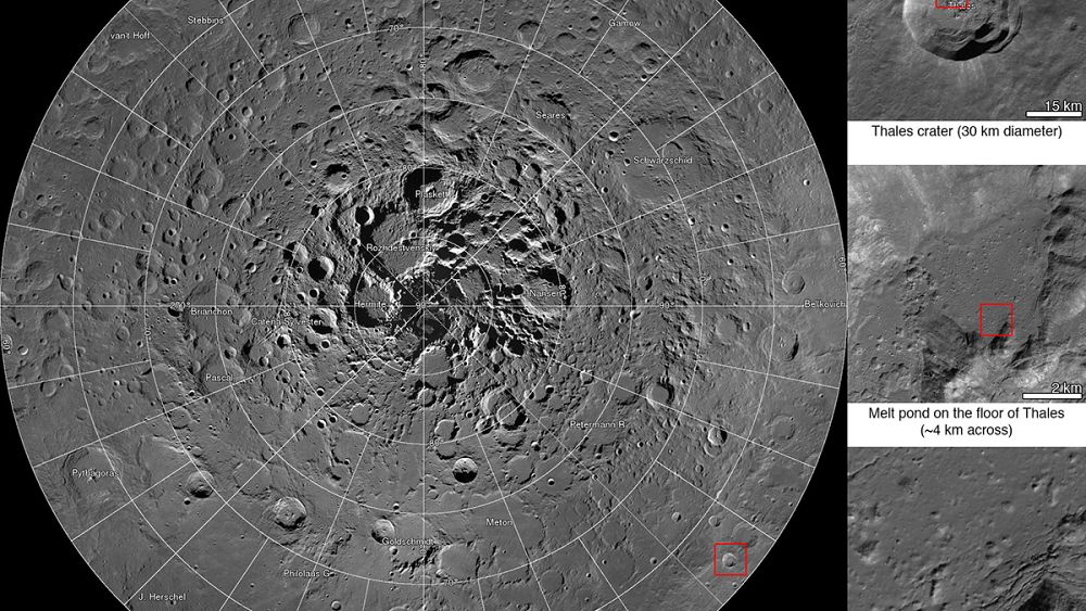 NASA releases first interactive mosaic of Lunar North Pole | Euronews