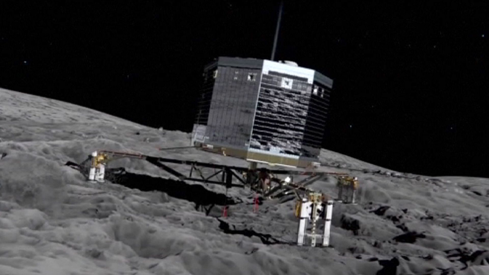 Recording of Philae probe landing on Comet 67P released | Euronews