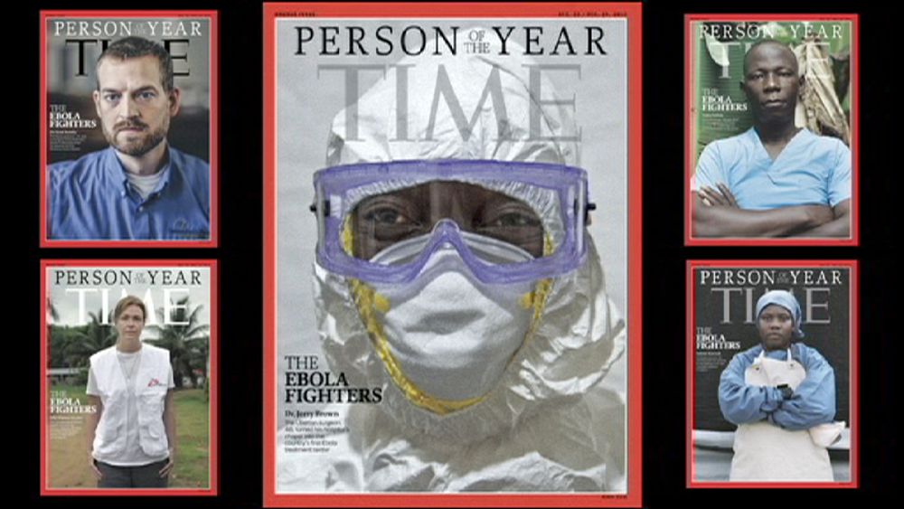 "Ebola fighters" named as Time magazine's Person of the Year | Euronews