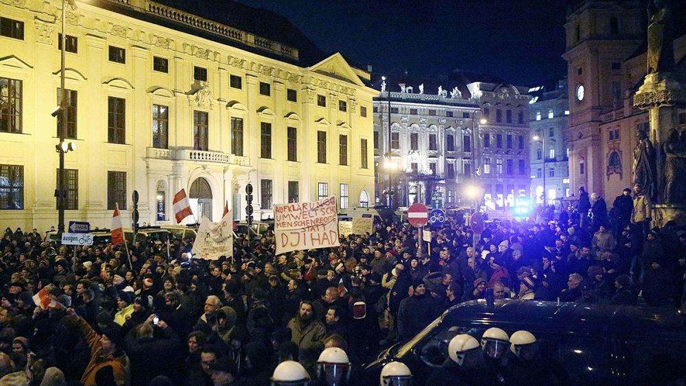 Anti-Islam PEGIDA protests spring up in Austria | Euronews