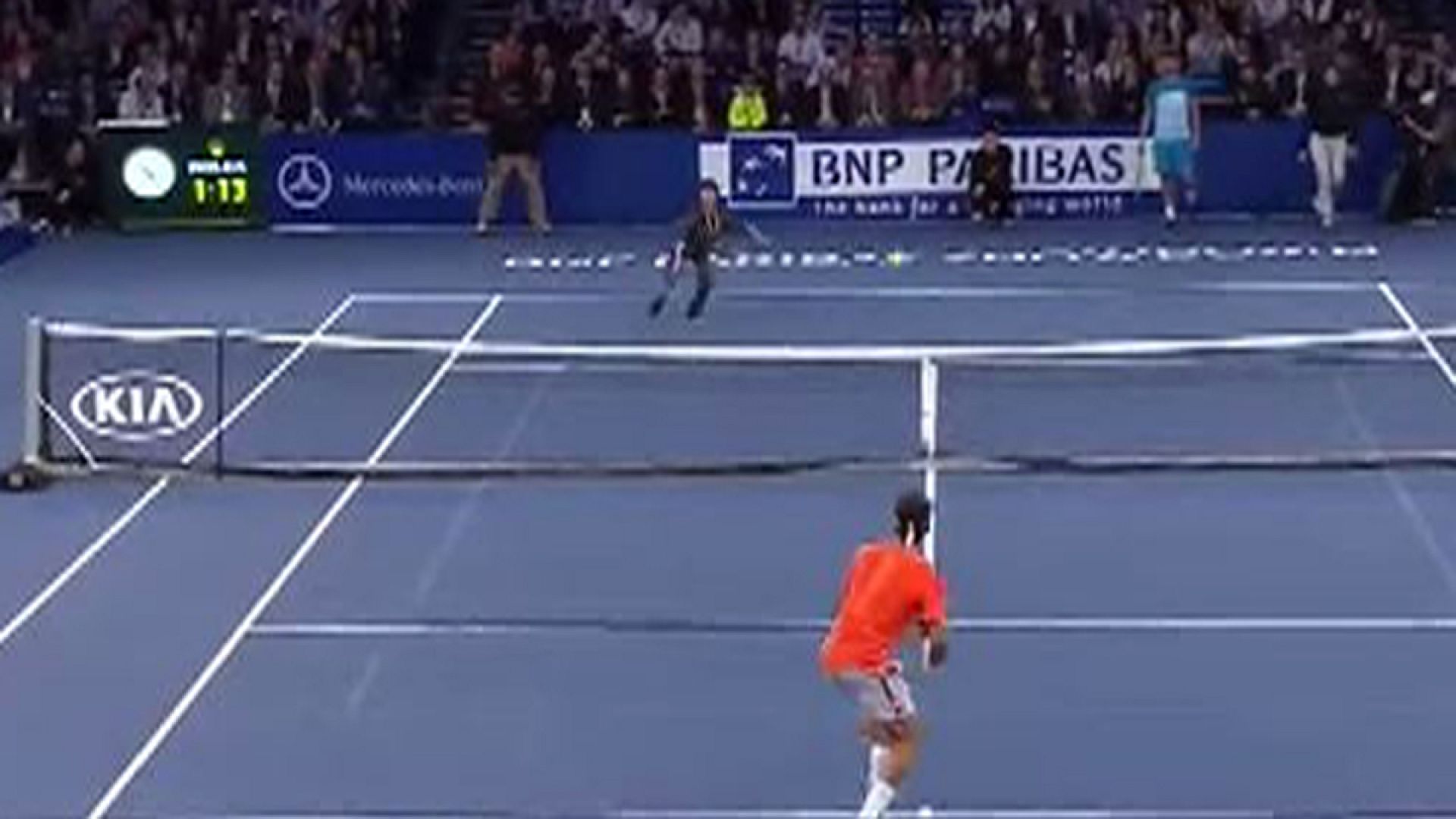 Roger Federer left red faced by youngster in exhibition match | Euronews