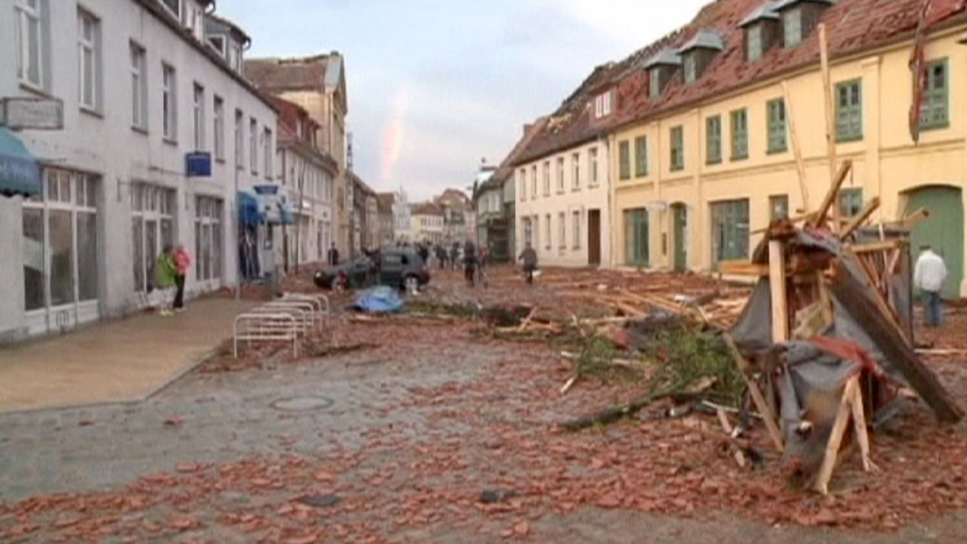 German tornado causes mass destruction | Euronews