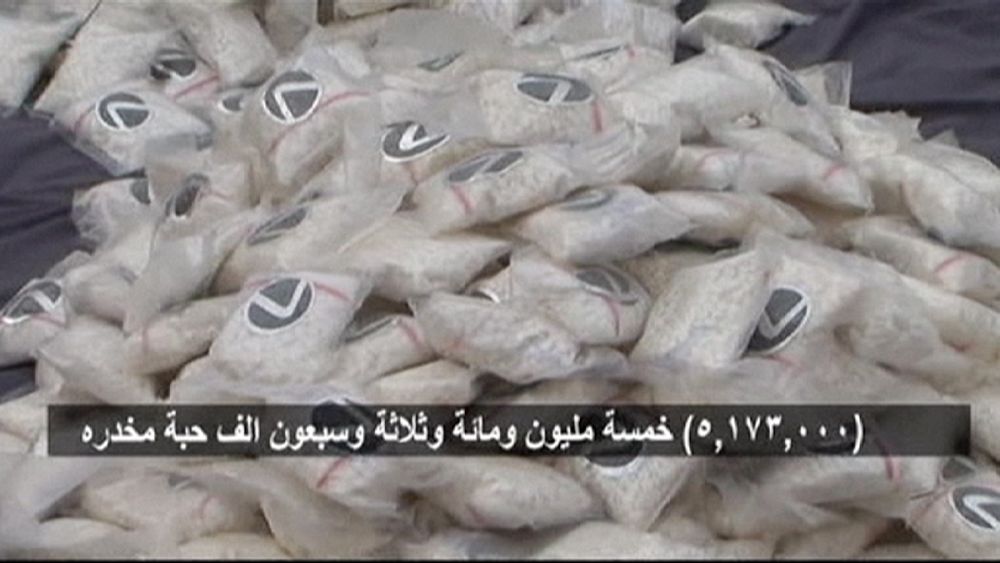 Millions of amphetamine pills seized in Saudi drugs bust | Euronews