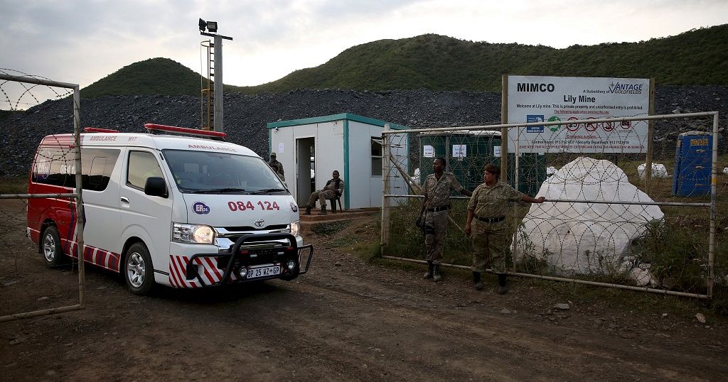 Racing against time to rescue three trapped miners in Lily Mine, South ...