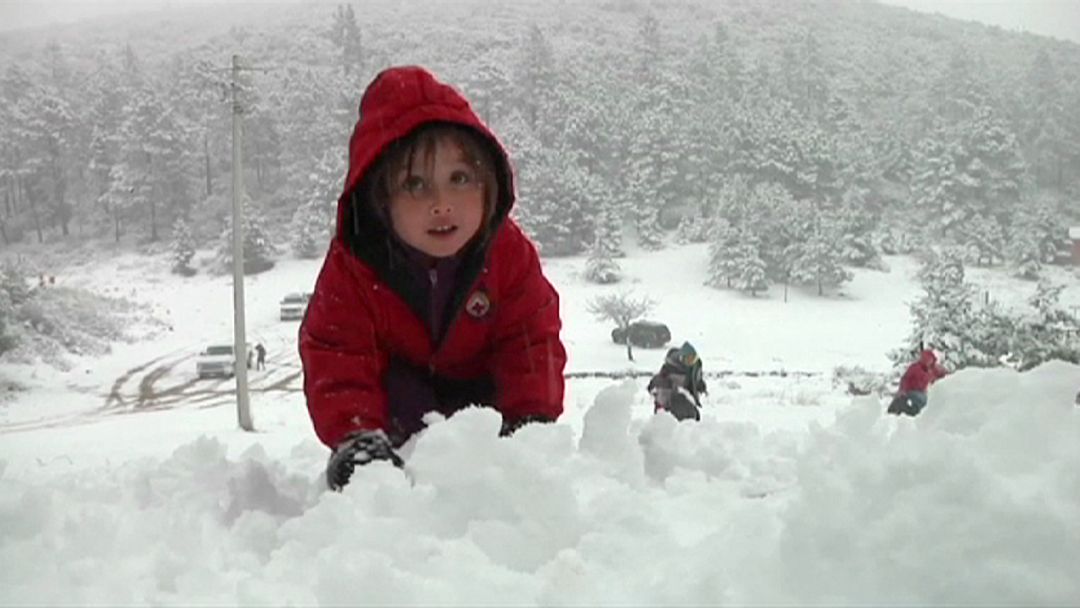 Video. Snow in Mexico | Euronews
