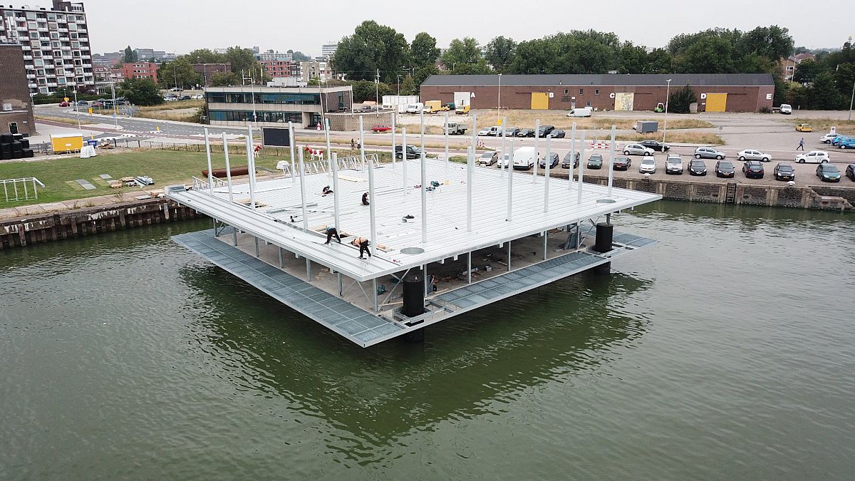 World's first floating dairy farm could be wave of the future | Euronews