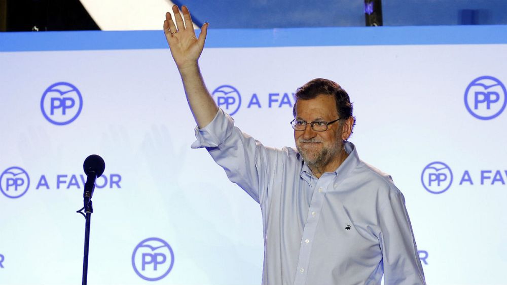VIDEO : Prime Minister Mariano Rajoy's conservative People's Party wins ...