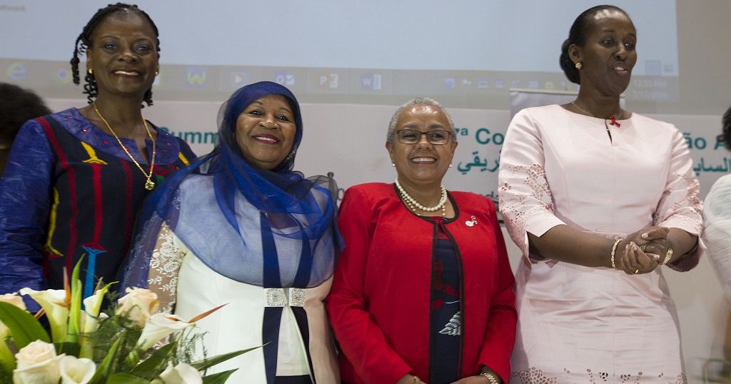 [Photos] African first ladies on the sidelines of the AU Summit ...