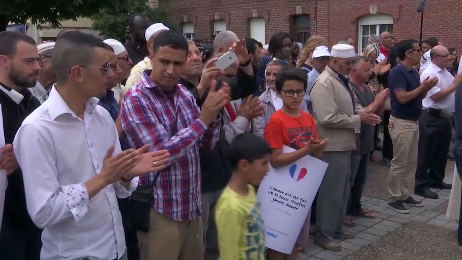 Muslims across France attend Sunday Mass in wake of Normandy church ...