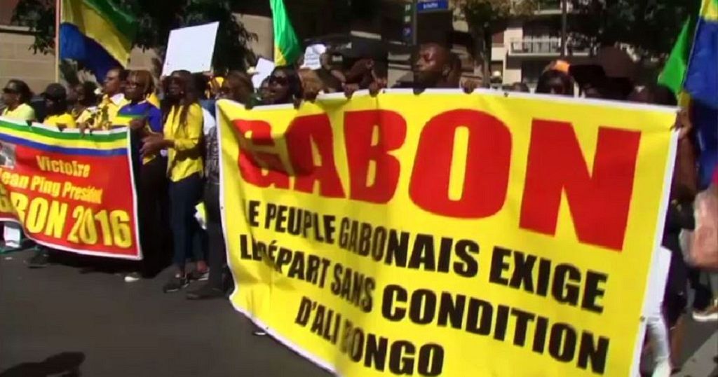 Protesters storm Gabon embassy in Paris demanding Bongo to step down ...