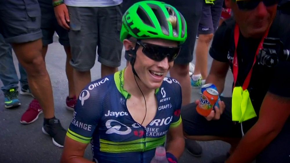 Dane Nielsen sizzles in the sun to claim stage 18 of Vuelta a Espana ...