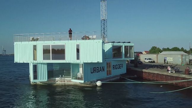 Floating containers: an answer to low-cost housing | Euronews
