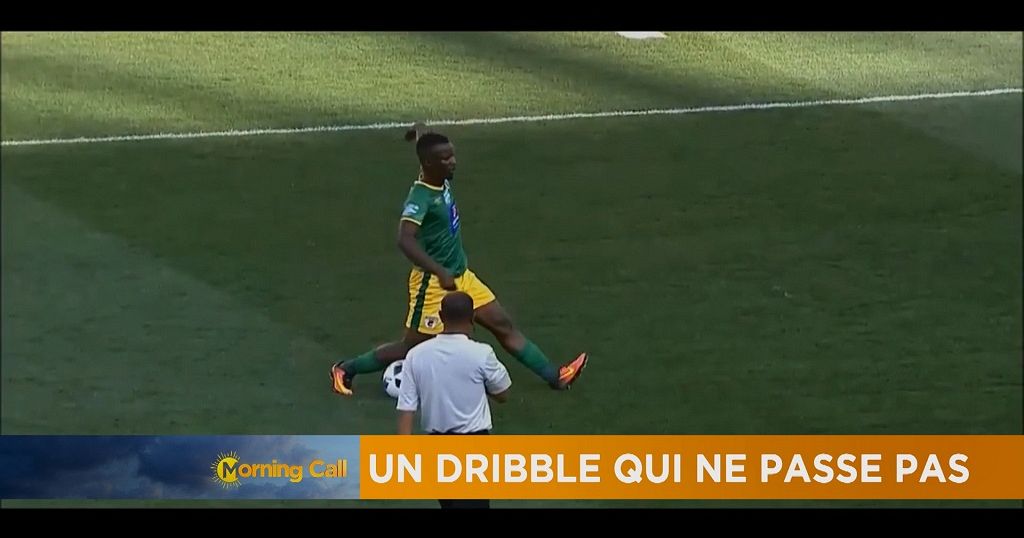South African player yellow-carded for showboating! [Sports on TMC ...