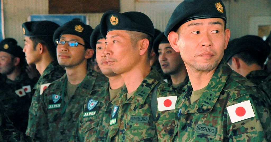 [Photos] Japan deploys troops with 'mandate to use force' in South ...