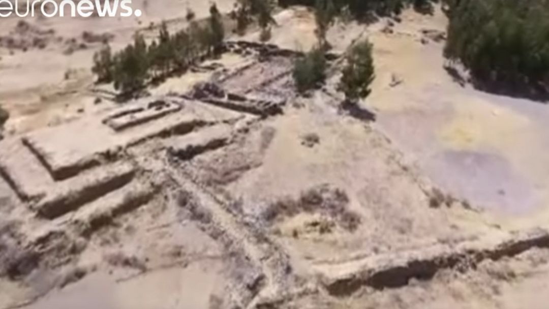 Watch: Pre-incan pyramid discovered in Peru | Euronews
