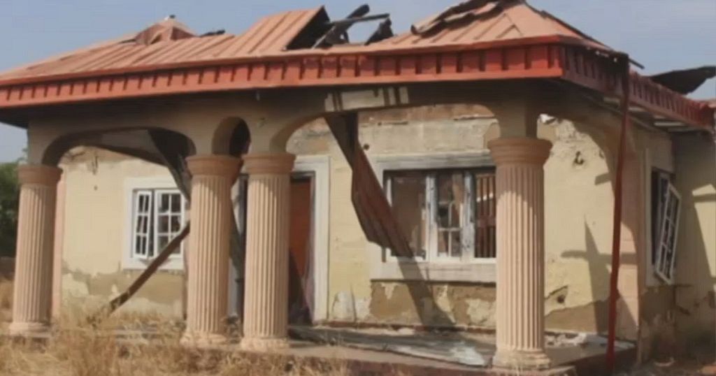 Nigerian community benefit from solar energy to rebuild homes after ...