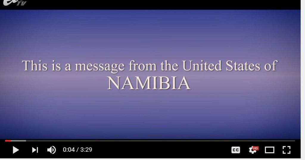 Namibia introduces itself to Donald Trump in new satirical video ...
