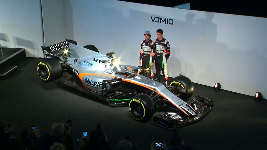 Force India unveil 2017 car | Euronews