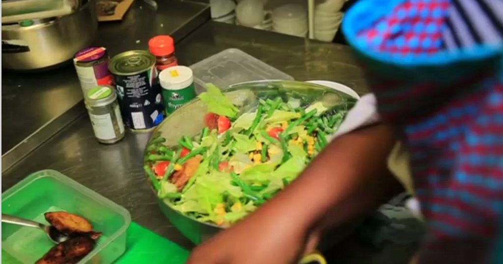 Nigerian born chef in London preparing vegan dishes | Africanews