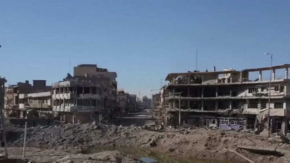 VIDEO : Drone footage of Mosul destruction | Euronews