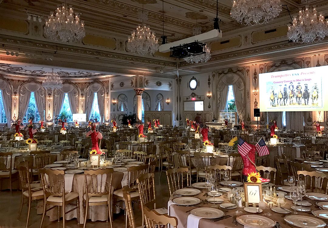 Inside a country-themed, Trumpette gala at Trump's Mar-a-Lago | Euronews
