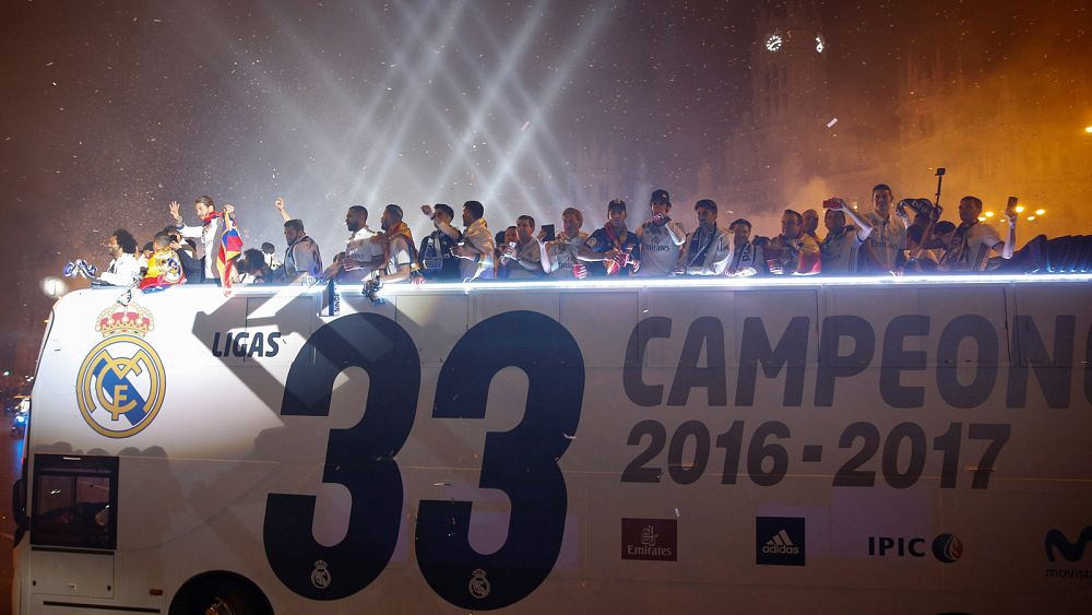 VIDEO : Real rule Liga and party deep into the night | Euronews