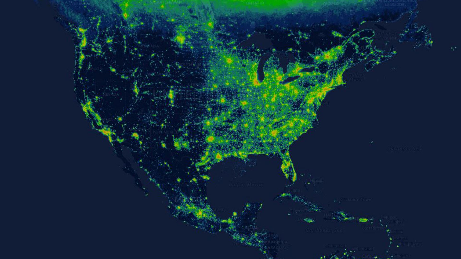 New interactive map shows how light pollution affects your hometown ...