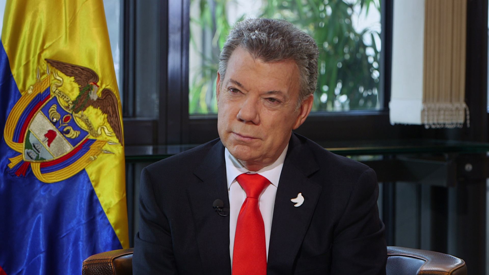 President Santos of Colombia: you have to draw a line between peace and ...