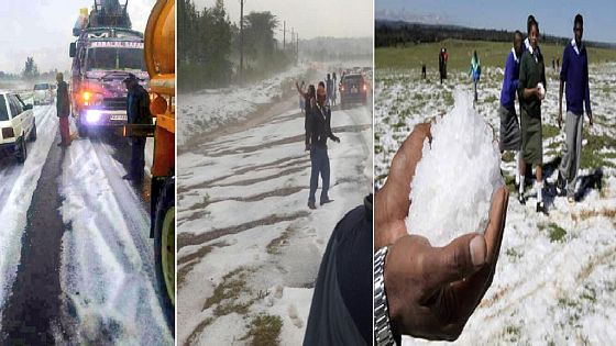 La neige est-elle vraiment tombée au Kenya, en Zambie ou encore au ...