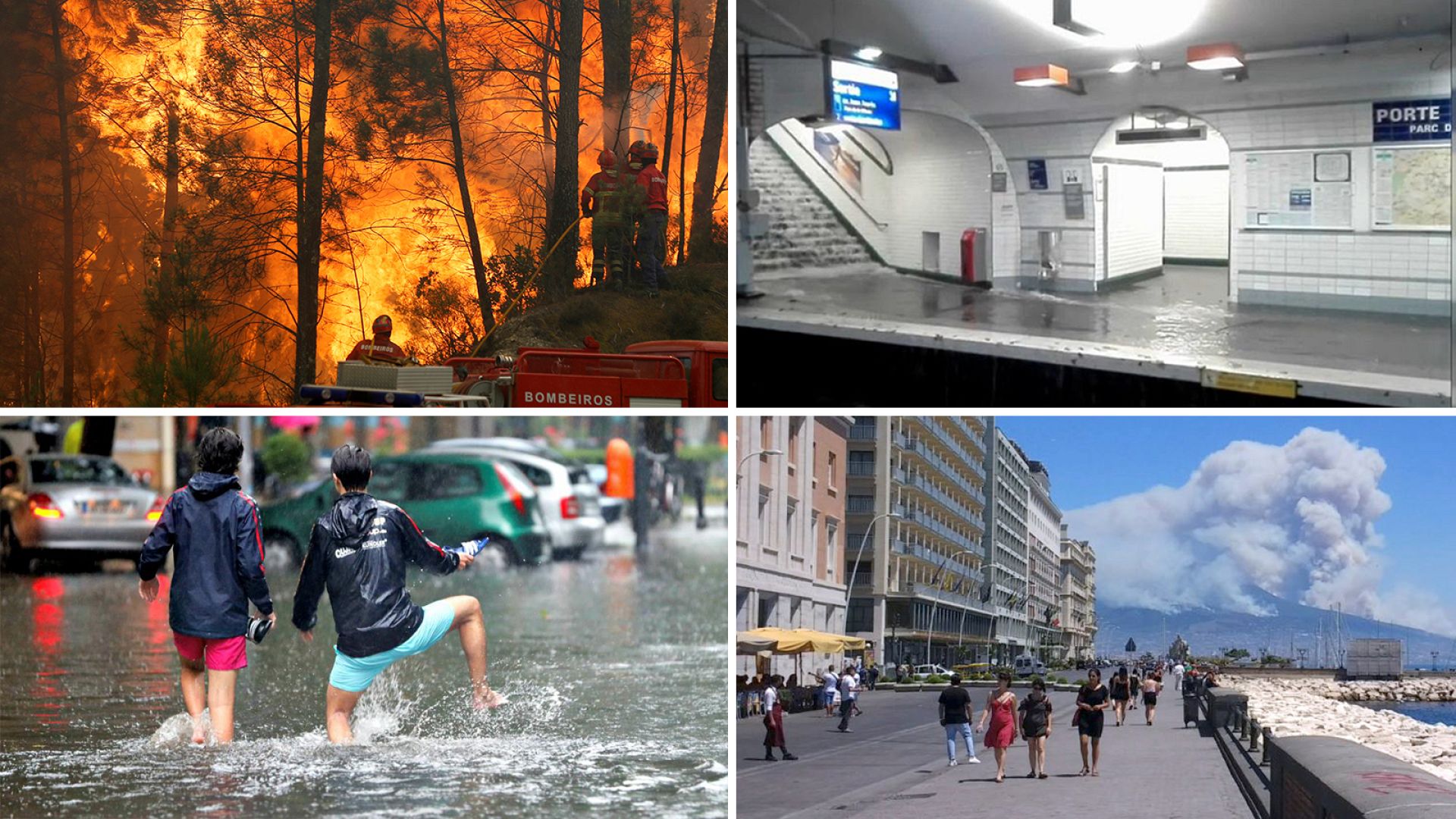Watch: Extreme weather of Europe's summer | Euronews