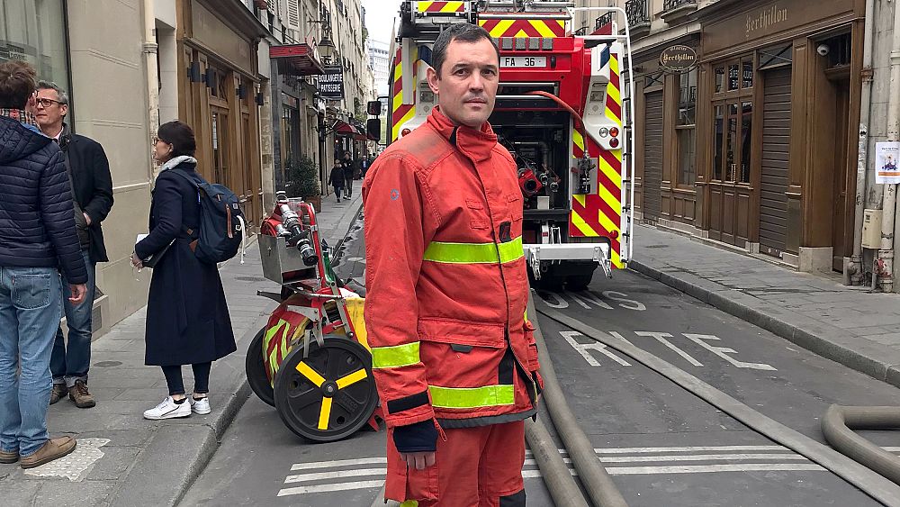 Paris firefighter on desperate battle to save Notre Dame, 'France's ...