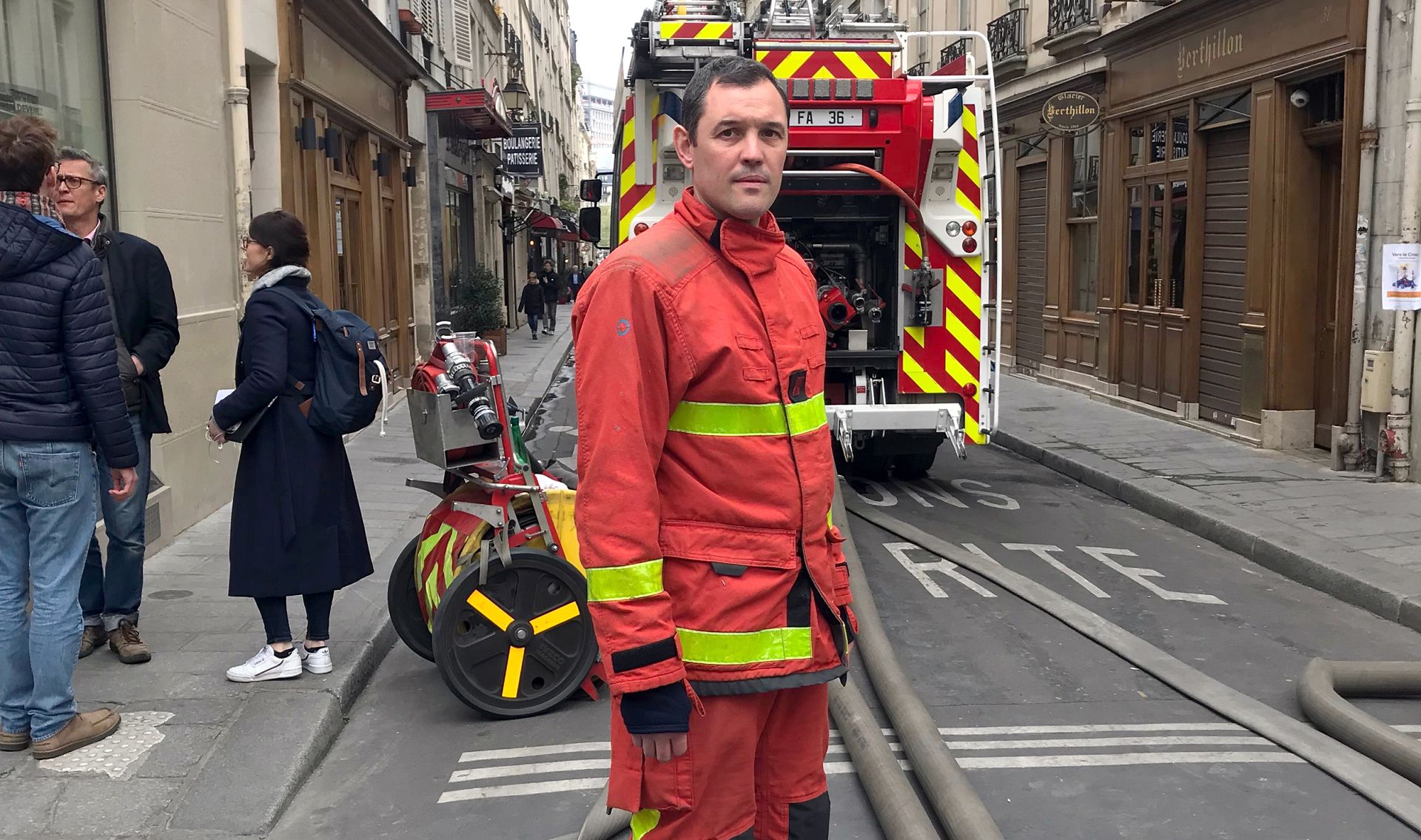 Paris firefighter on desperate battle to save Notre Dame, 'France's ...