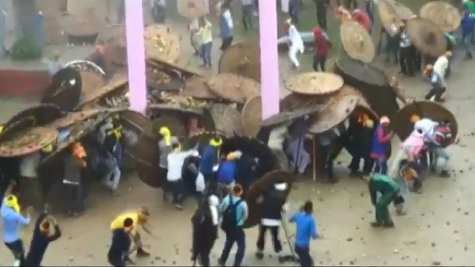 The festival where you can get blood from a stone | Euronews