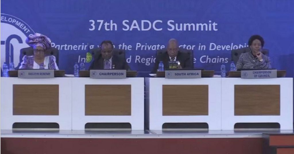 South Africa: SADC regional leaders pledge to accelerate development ...