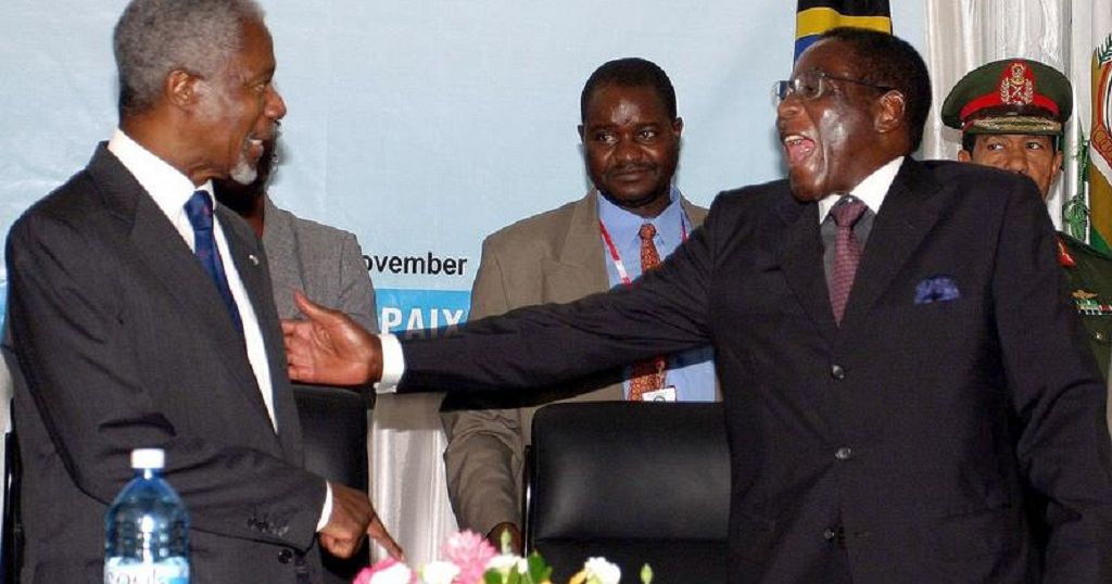 Zimbabwe has chance to experience 'genuine democracy': Ex-U.N. chief ...