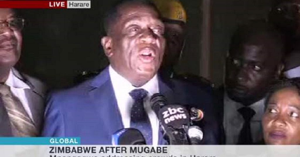 Mnangagwa says had contact with all Zimbabwe security chiefs during ...