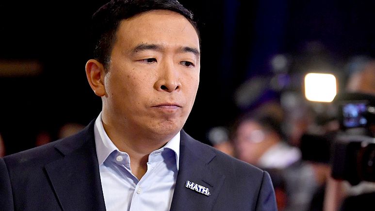 Andrew Yang's campaign is all about 'math.' But his numbers don't ...