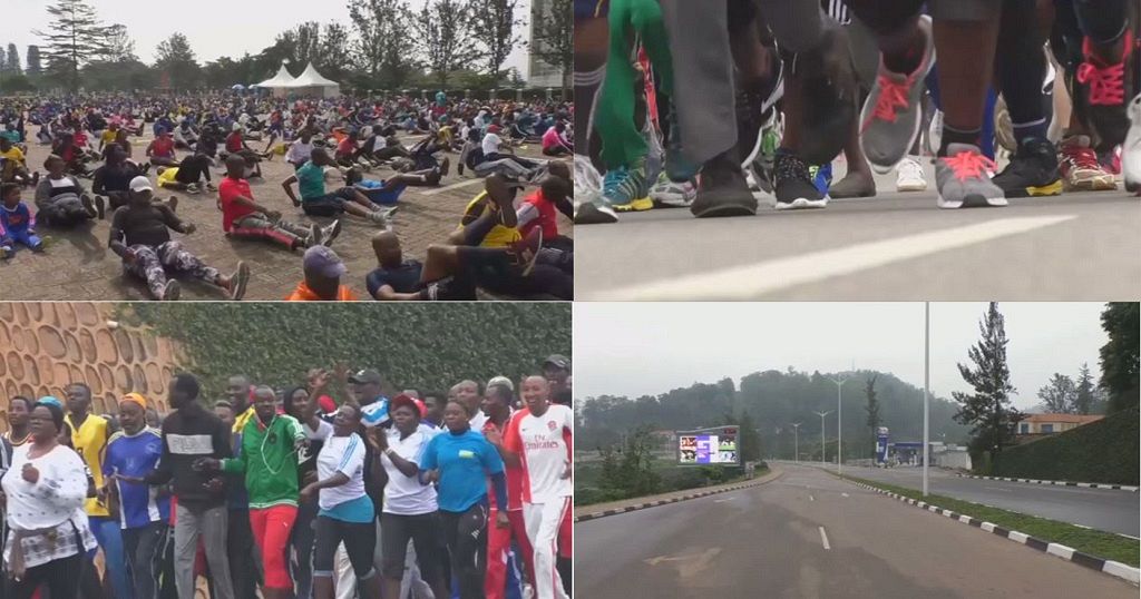 Kigali's first monthly car free day encourages more exercises | Africanews