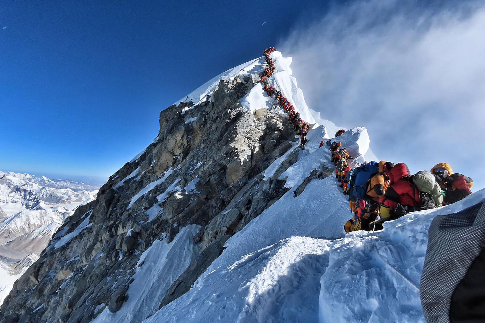Climber ascends world's 14 tallest mountains in 189 days, smashing ...