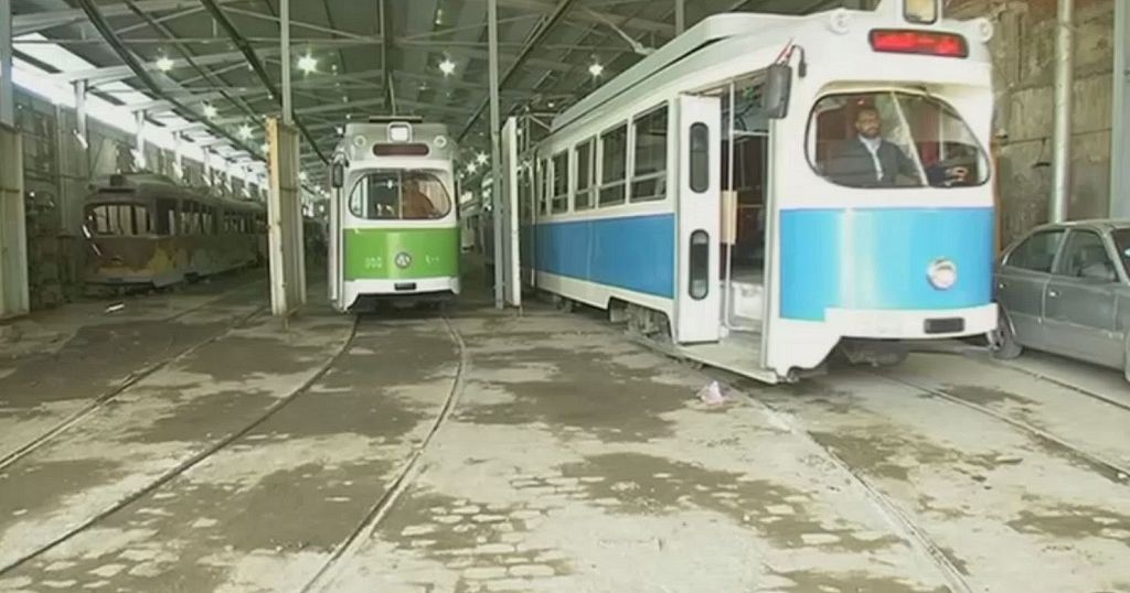 Renovated trams in Egyptian coastal city "bring joy" to commuters ...