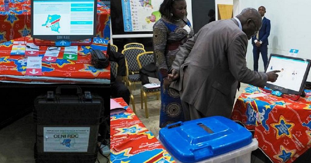 Opposition politicians in DR Congo protest planned use of voting ...