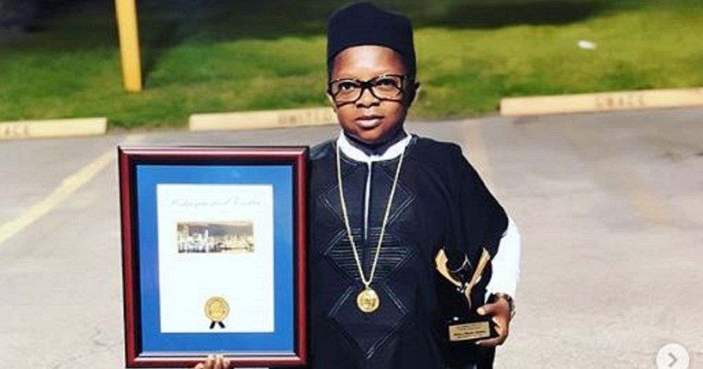 'Distinguished Visitor': Nigeria’s midget actor honoured in Miami ...