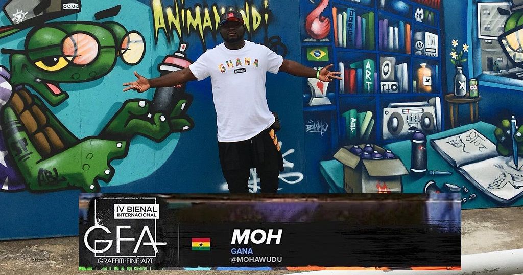 Photos: Ghana graffiti champ beautifies walls of Sao Paolo | Africanews