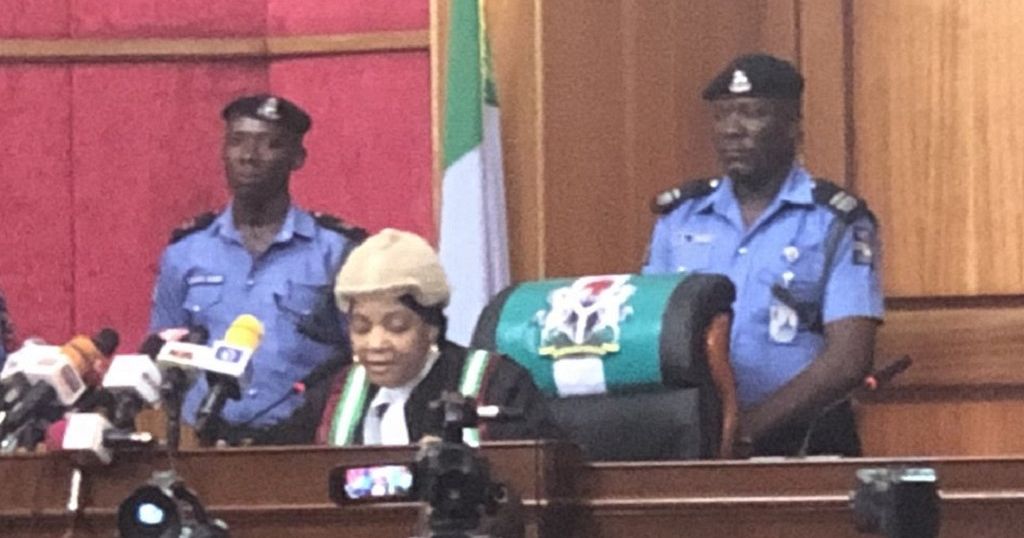 Nigeria's 2019 poll petition: Female judge leads judicial panel ...