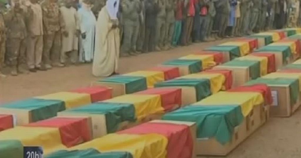 Mali holds funeral service for 30 slain soldiers | Africanews