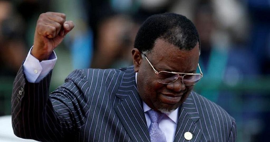 Namibie : le président Hage Geingob réélu, avec un score en forte ...