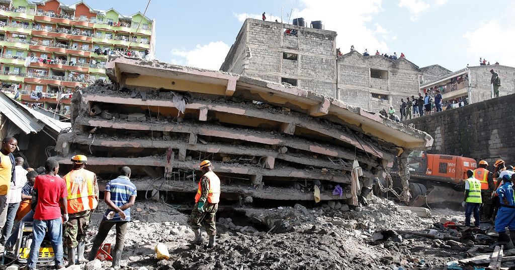 Multi-storey building collapses in Kenyan capital, deaths reported ...