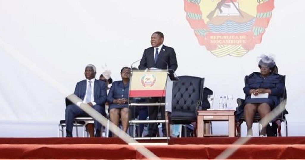 Mozambique president sworn in after contested re-election | Africanews