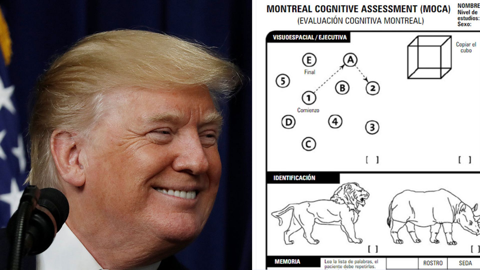 ¿Qué es el test cognitivo MoCA al que se ha sometido Trump? | Euronews